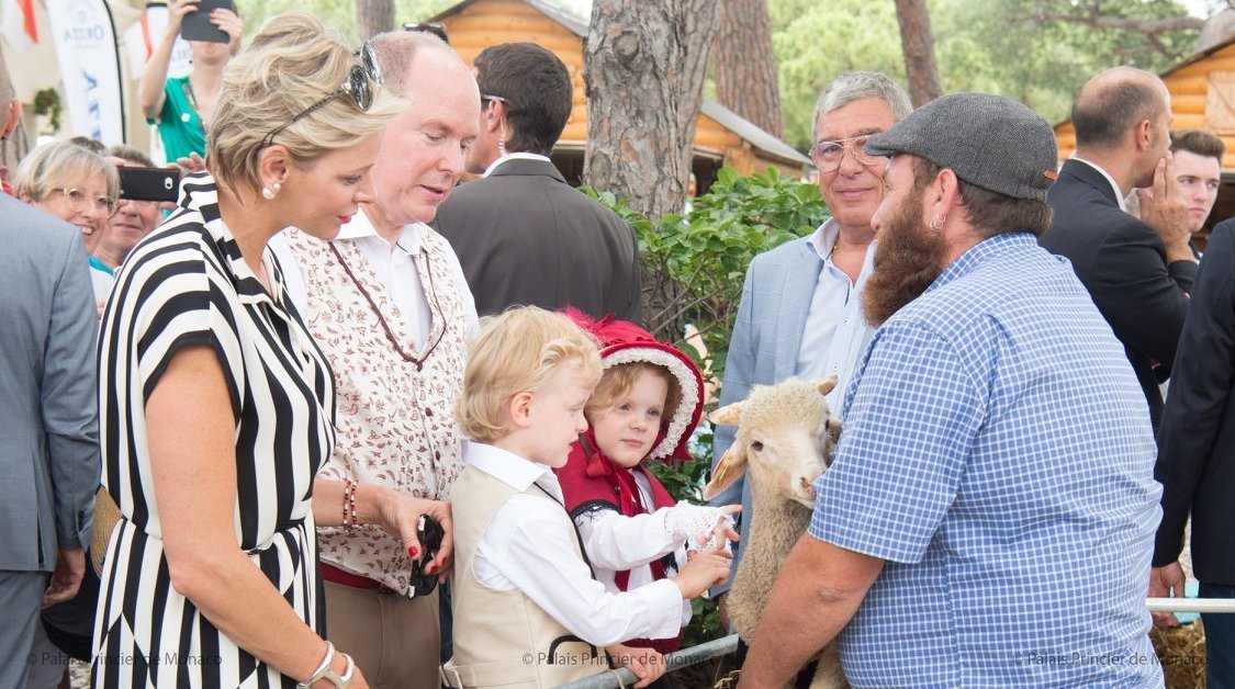 Monaco royals celebrate local culture