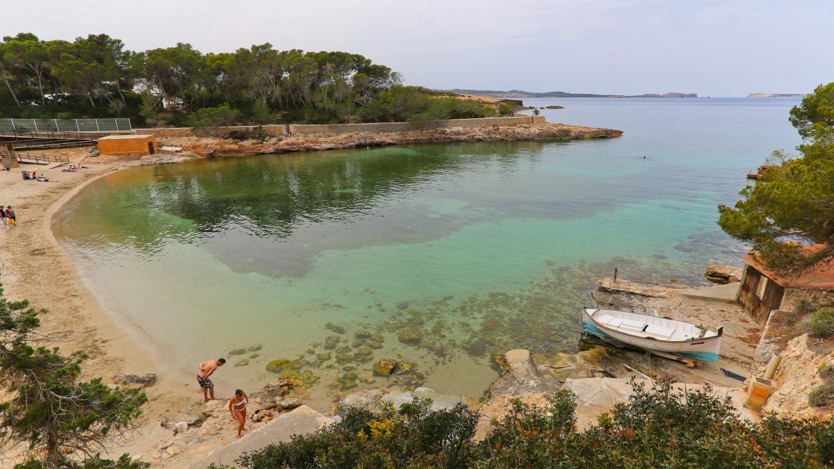 Cala Gracio Beach, West Ibiza