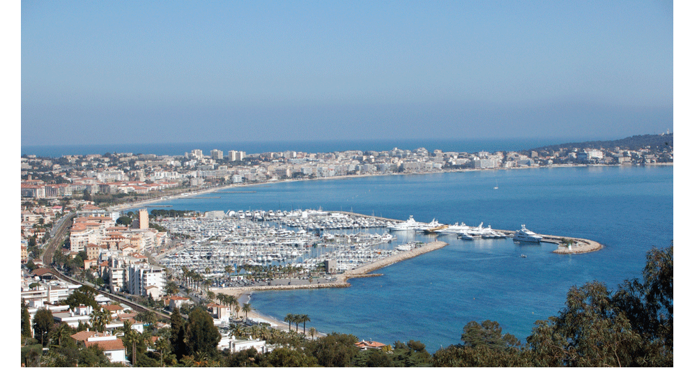 Walking routes in Antibes