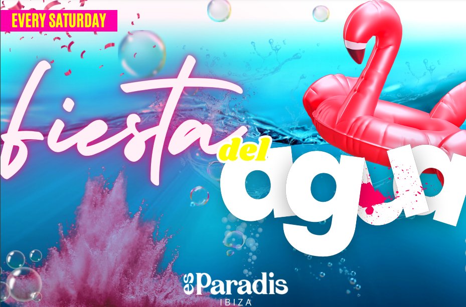 Fiesta del Agua (Water Party) at Es Paradis, San Antonio