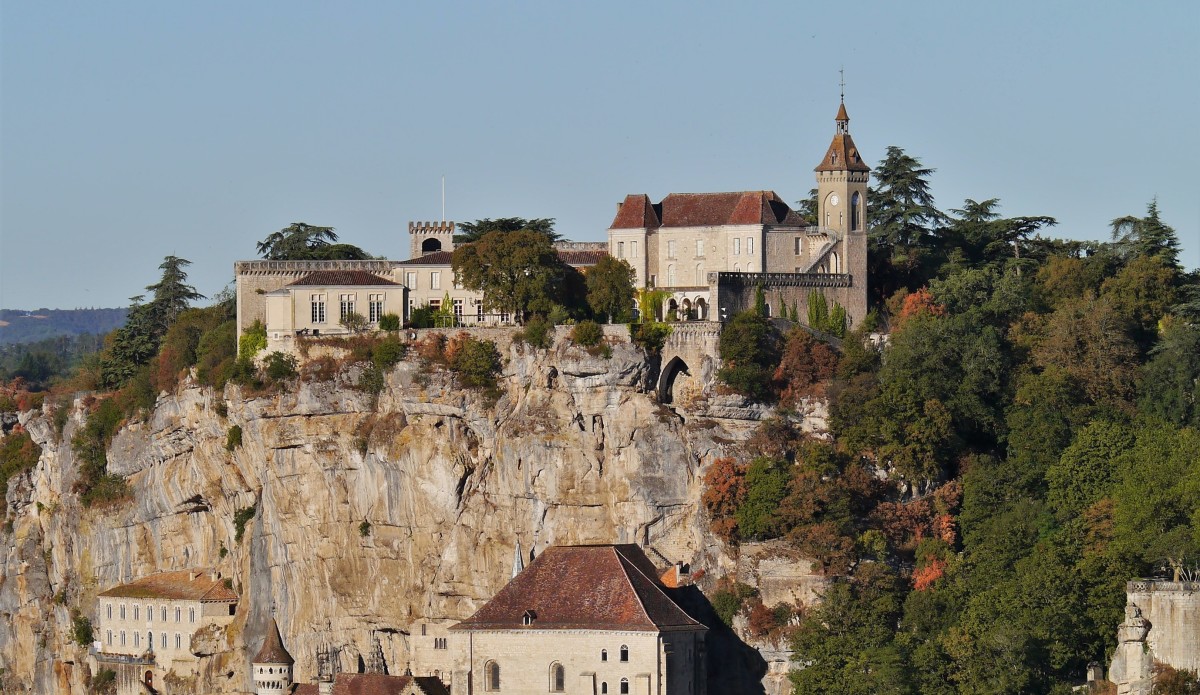 Ramparts of Chateau de Rocamadour, Rocamadour