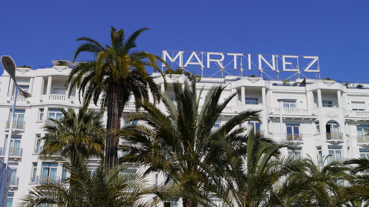 Make-over for Cannes Hotel Martinez