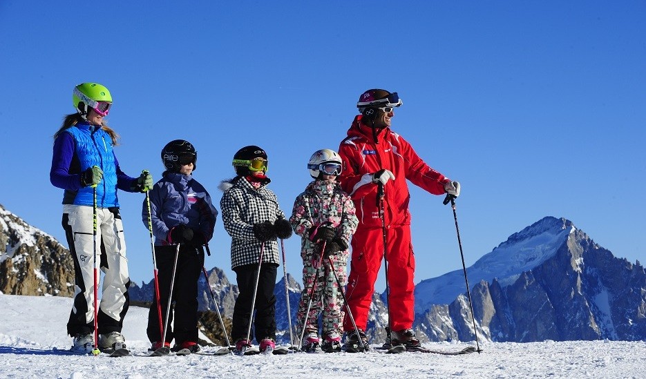 Group Ski Lessons, Les Deux Alpes