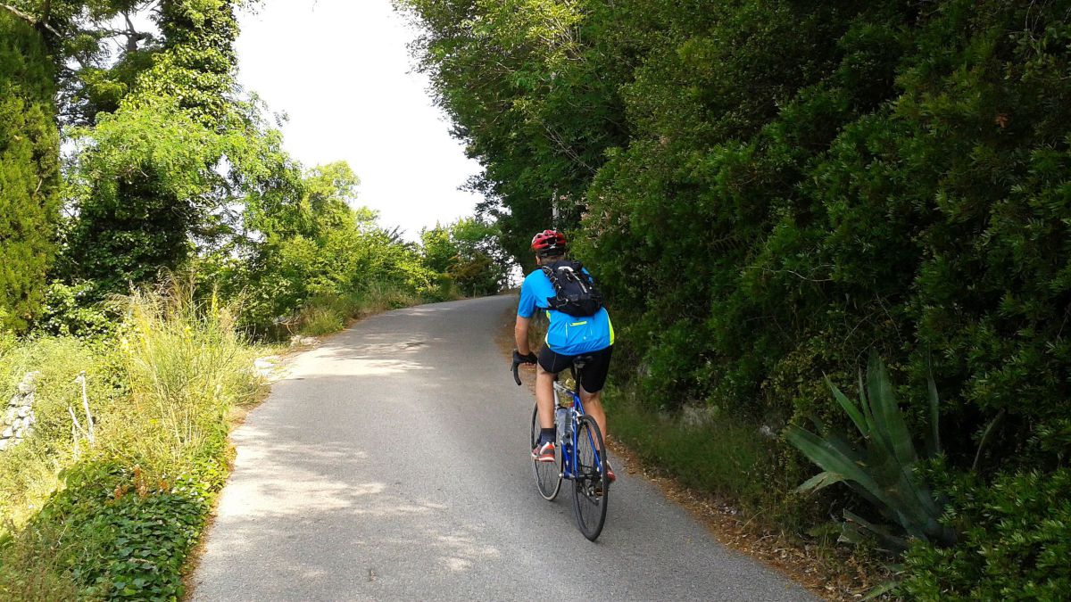 Cycling routes in Nice