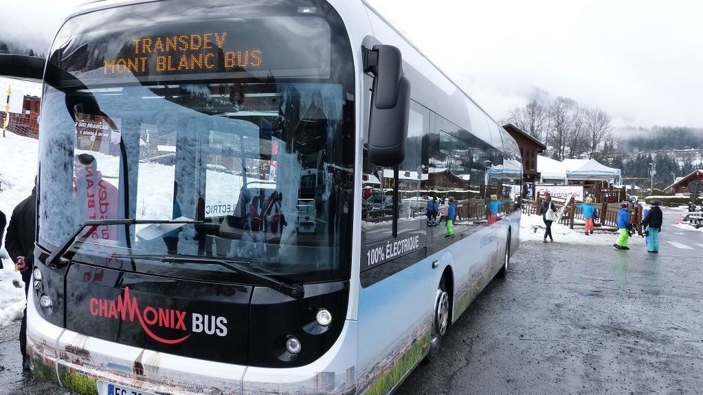 Chamonix unveils new electric buses