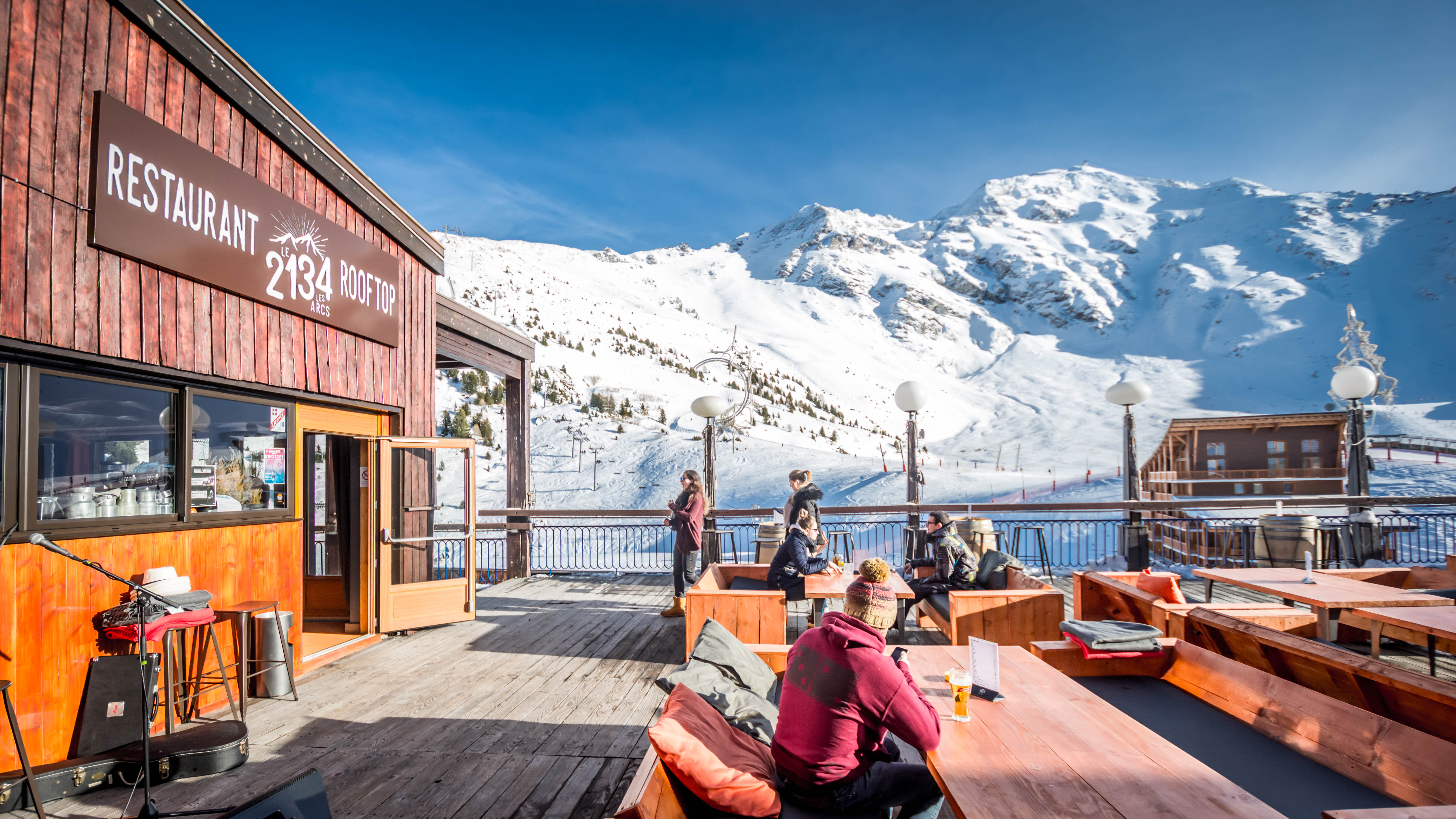 Le 2134 Rooftop Restaurant, Le Arcs 2000