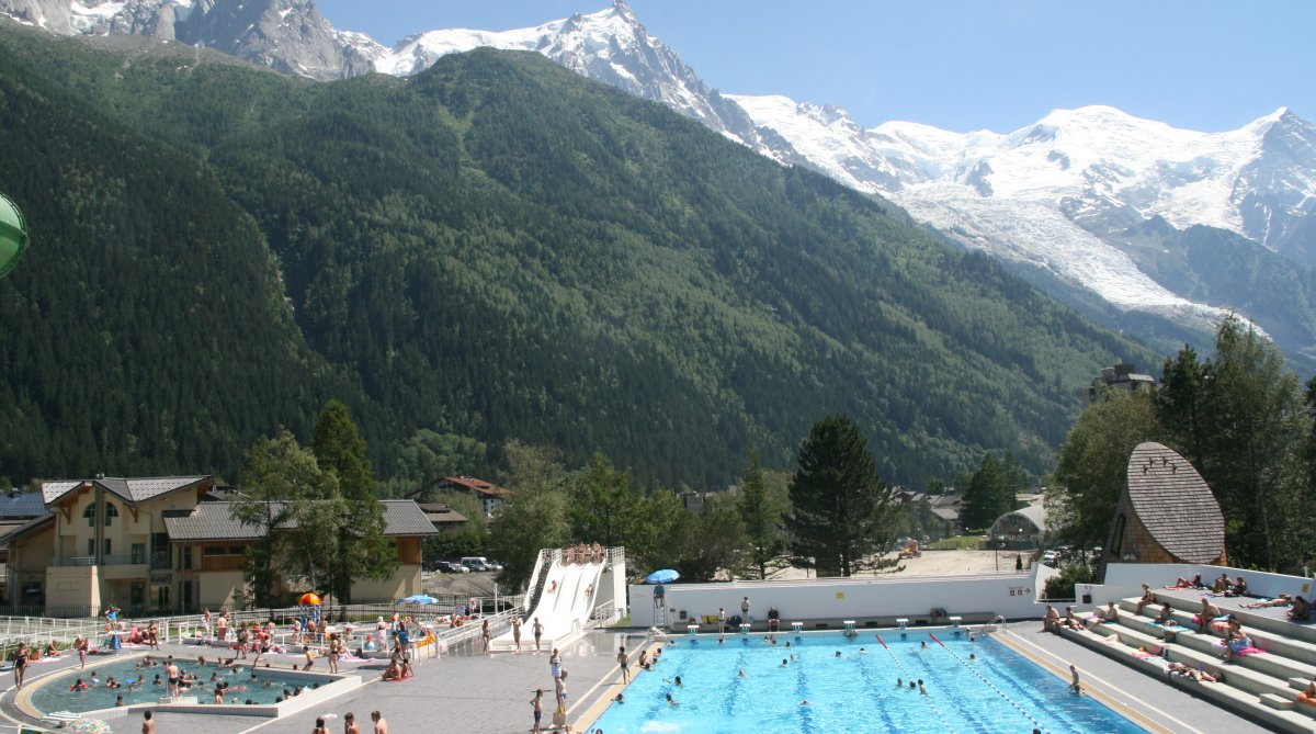Chamonix outdoor pool reopens summer 2018