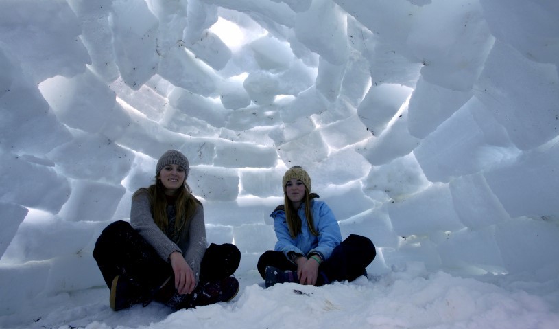 Igloo & Ice People Visit | SeeChamonix.com