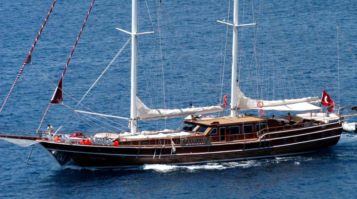 Goleta Turka 114' 35m Sailing Yacht, Mallorca (Majorca) | SeeMallorca.com