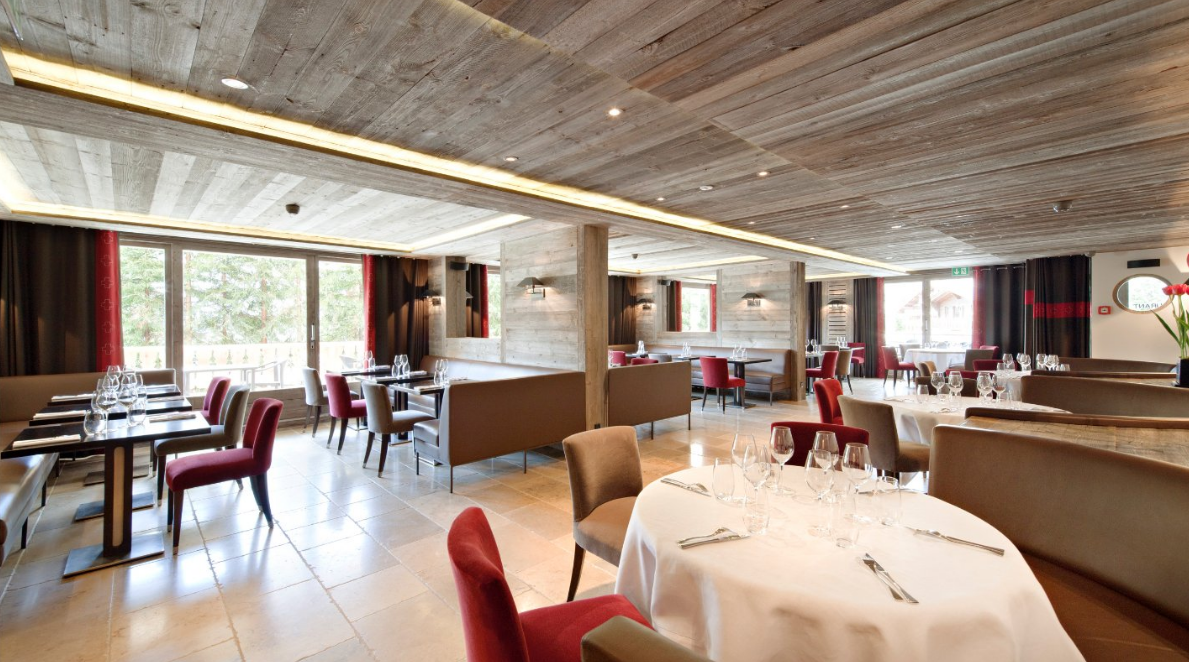 Brasserie Le V Restaurant, Verbier