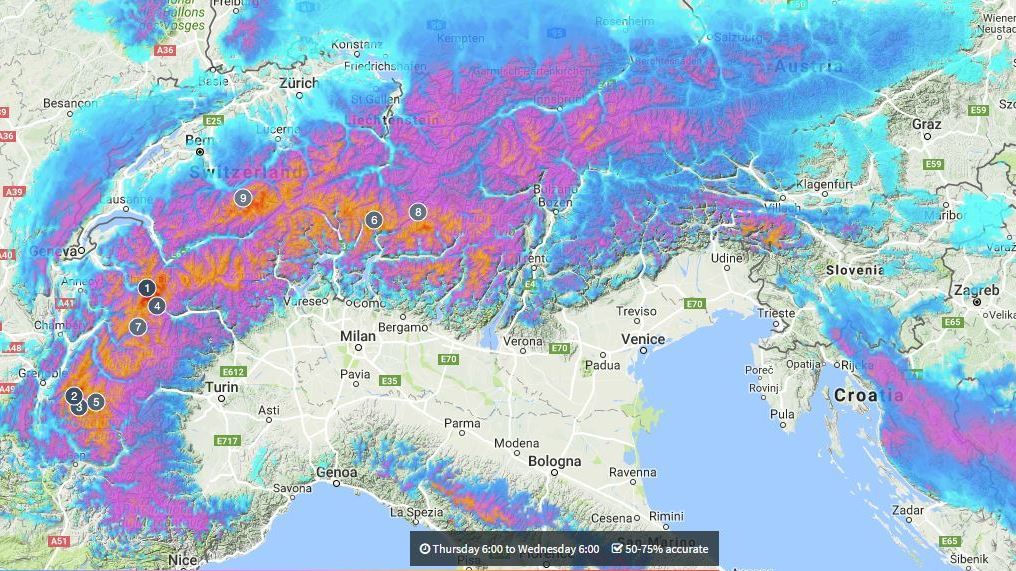 Snow storm to hit the Alps this weekend | SeeChamonix.com