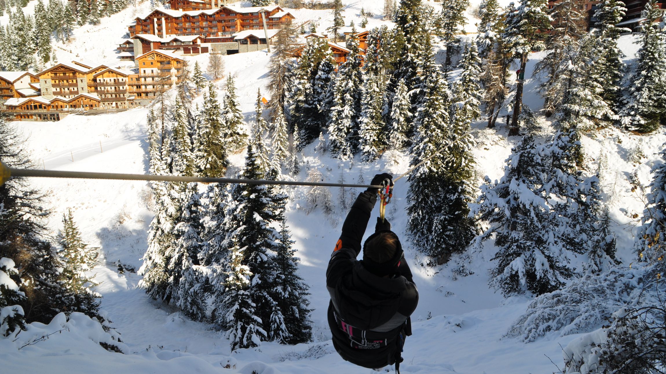 Giant Zip Slides, Belle Plagne