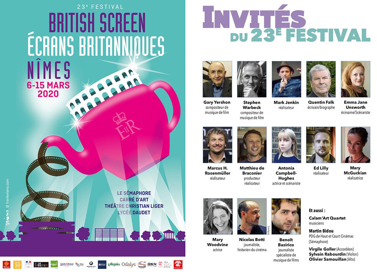 British Screen Film Festival 2020, Nimes