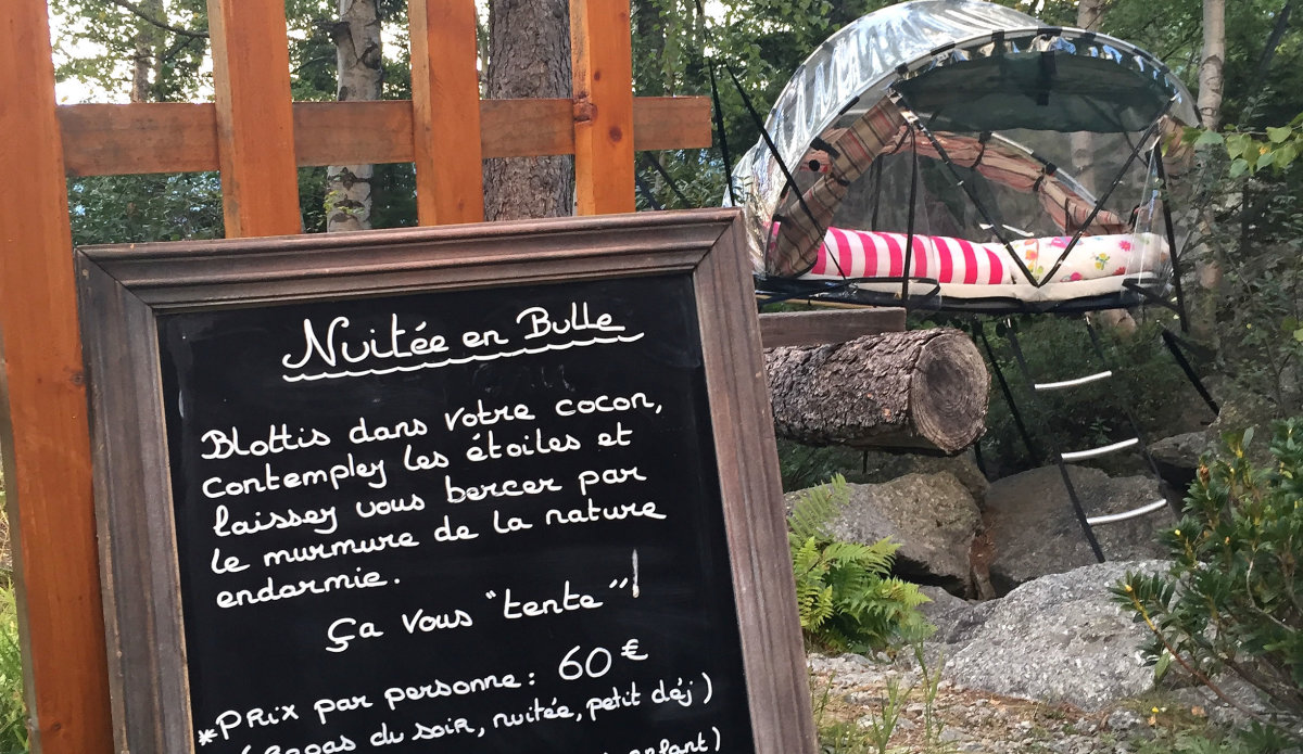Glamping, Chamonix Style