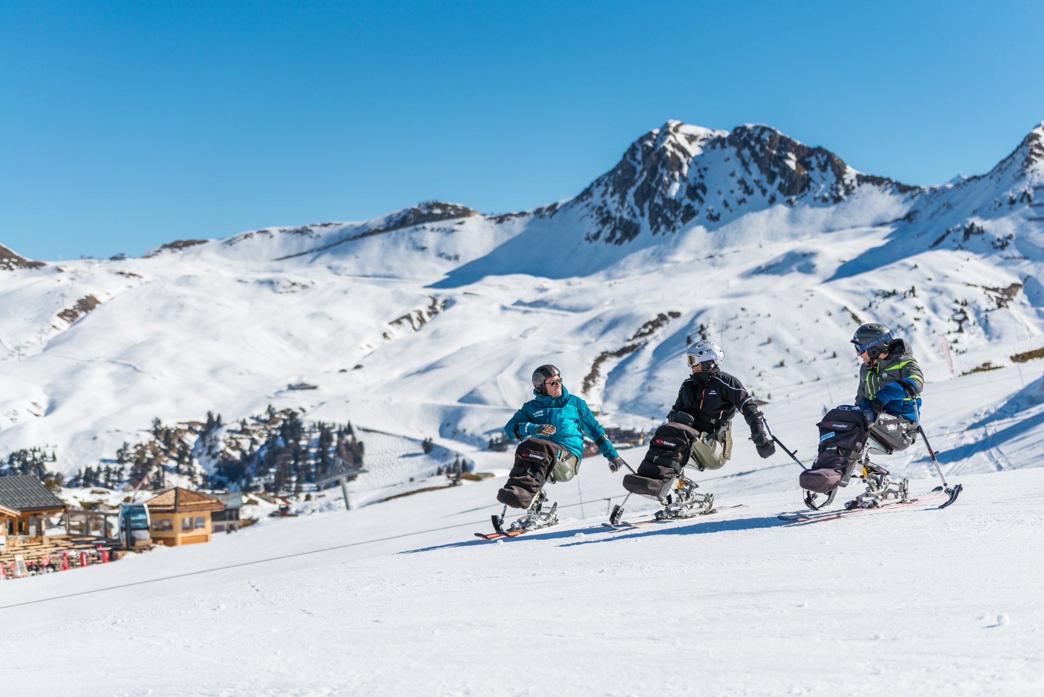 Handiski / Sit-Ski Private ski lessons and instructors in Meribel