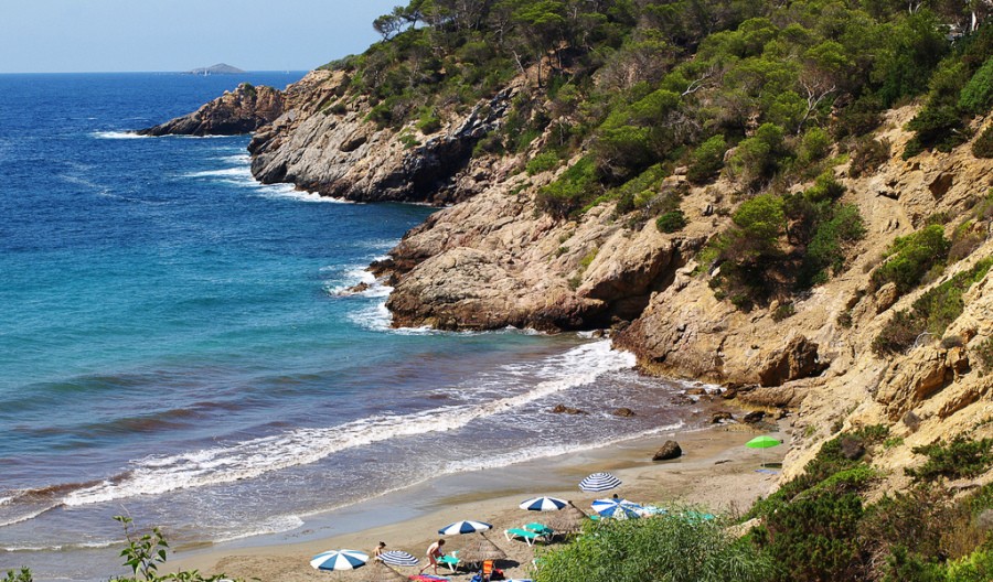 Cala de Boix Beach, East Ibiza